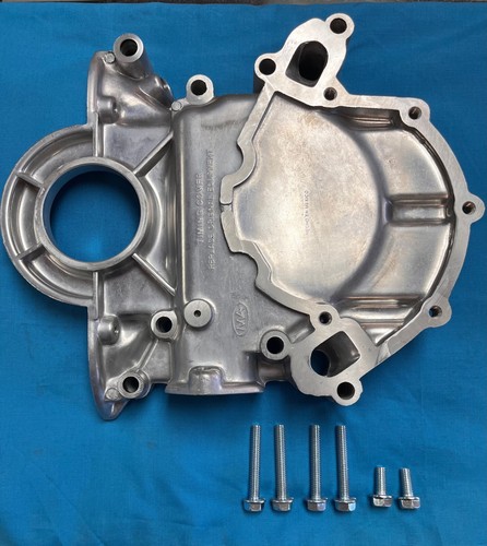 1965-1979 Ford SB 289 302 351 Windsor Aluminum Timing Chain Cover w ...