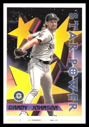 1996 Topps Randy Johnson #224 Seattle Mariners 3R | eBay