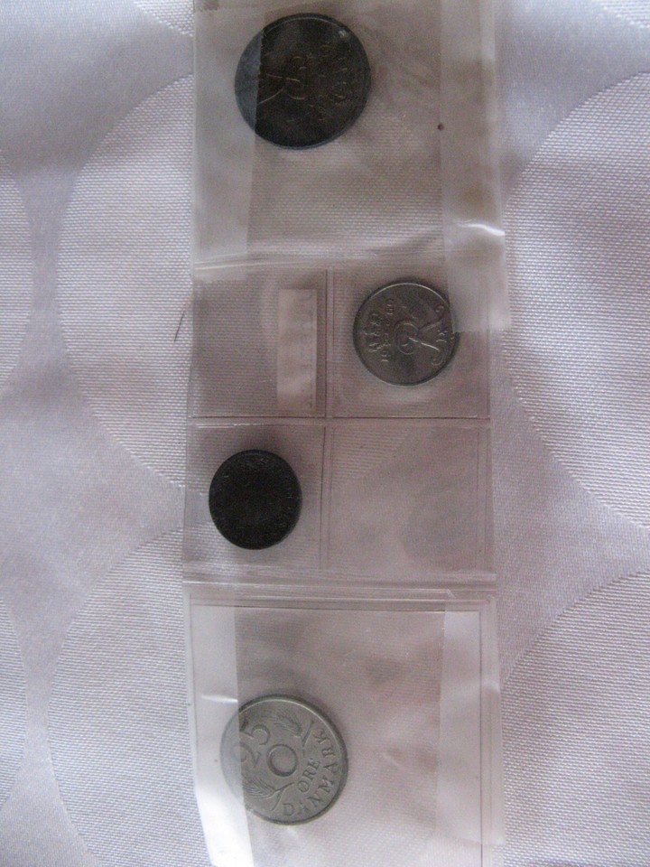 alte Münzen Dänemark 1964 1965 1969 1970 Kellerfund | eBay.de