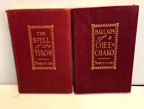 Set of 2 The Spell of the Yukon & Ballads of a Cheechako by Robert ...