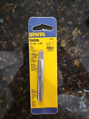 Irwin-Hanson 10mm Plug Style Tap #8340 Made in USA NEW | eBay