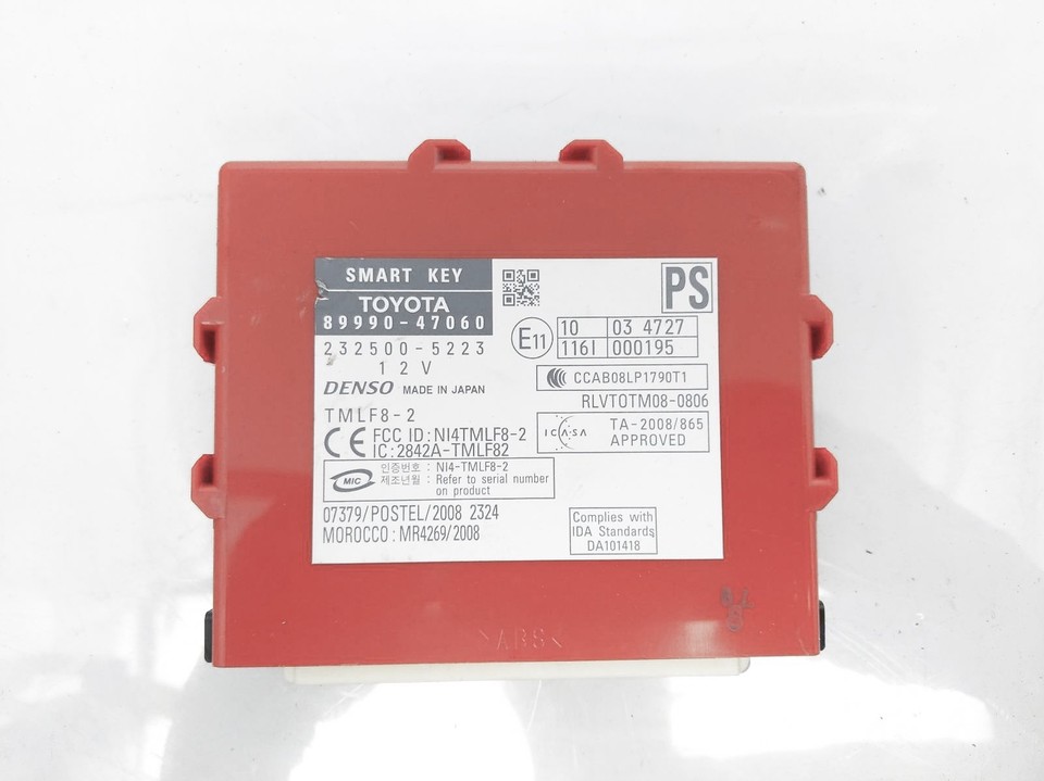2010-2015 Toyota Prius Smart Key Control Module Unit 89990-47064 89990 ...