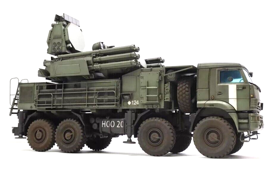 1:35 Russian Pantsir-S2 Pro built Finished Display Model ( Tiger Model ...