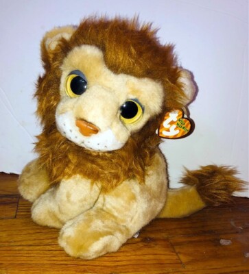 Ty Wild Wildz Animals Kingston Lion 10" Plush Stuffed Animal NWT ...