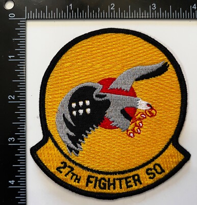 USAF 27th Fighter Squadron Patch | eBay