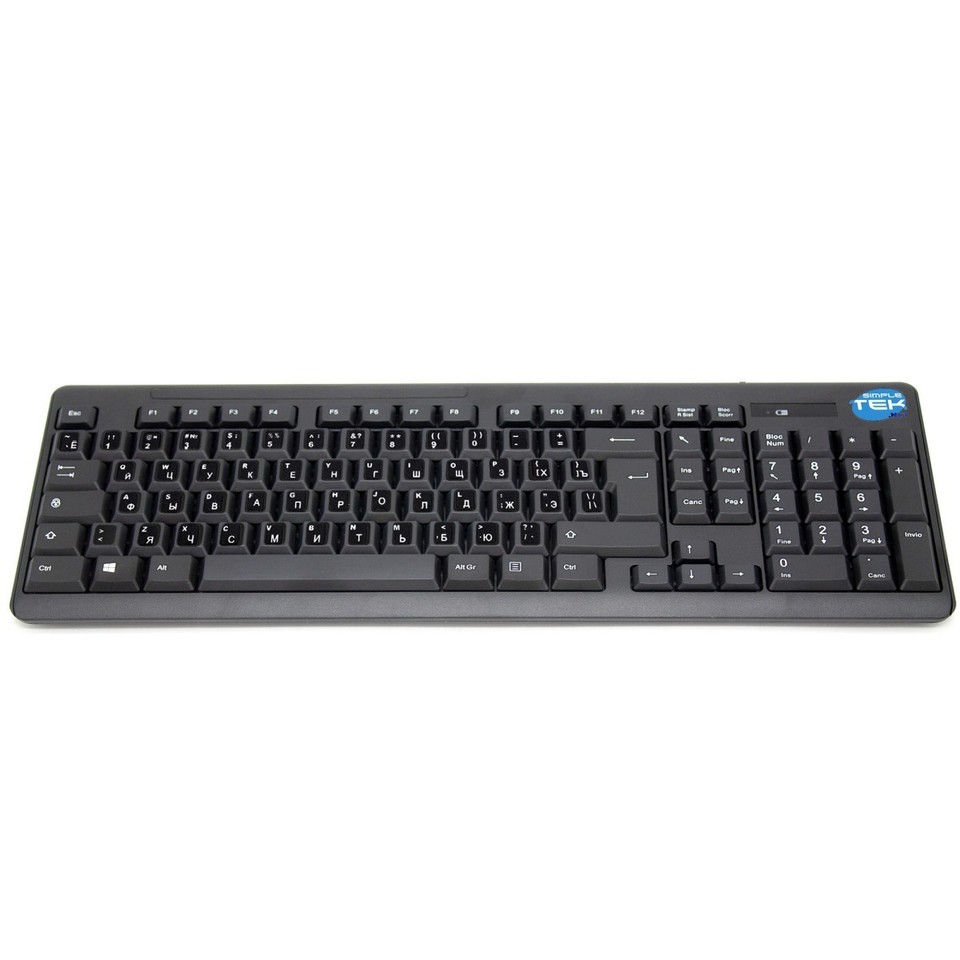 Wireless Mouse And Keyboard Kit With Russian RU QWERTY Layout Black | eBay