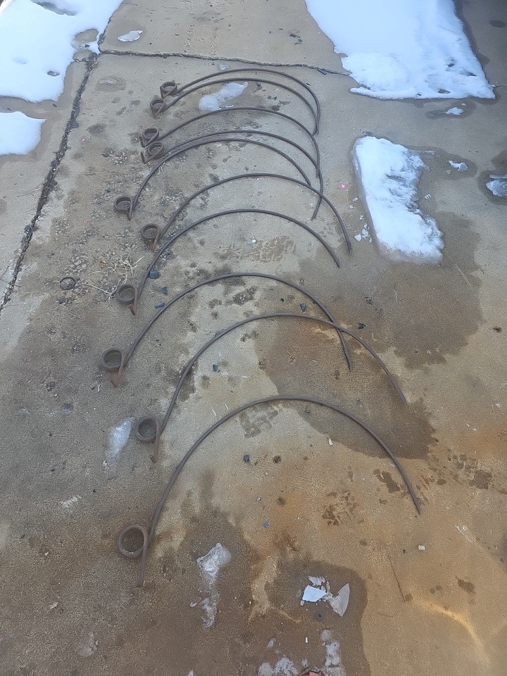 Antique Hay Dump Rake Tines/Teeth - Lot of 10 | eBay
