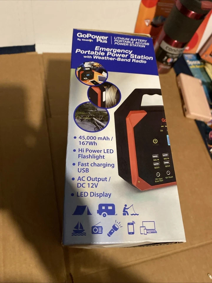 Go Power Plus GP200 Portable Power Station for sale online | eBay