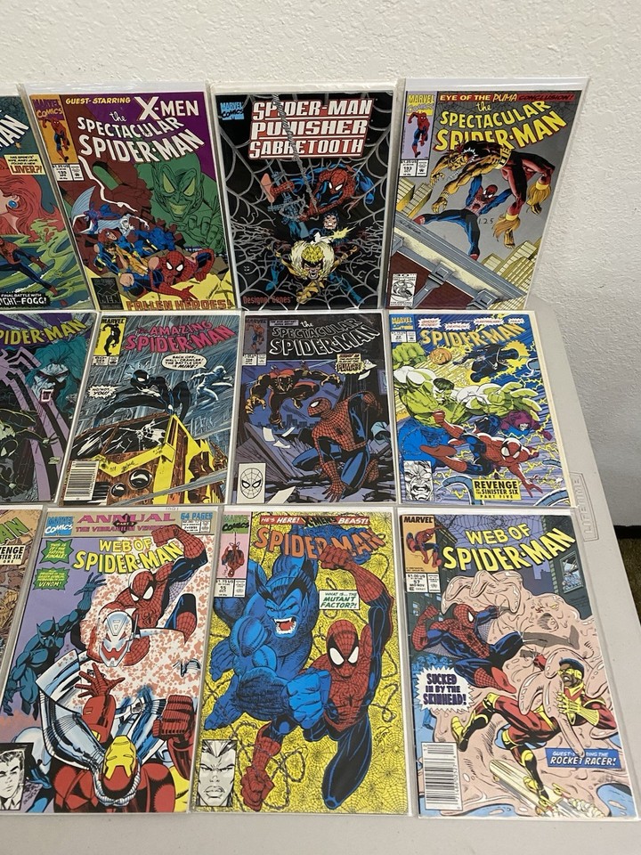 Spider-man Comics Lot Modern + Vintage Copper Age 30 Total Duplicates ...