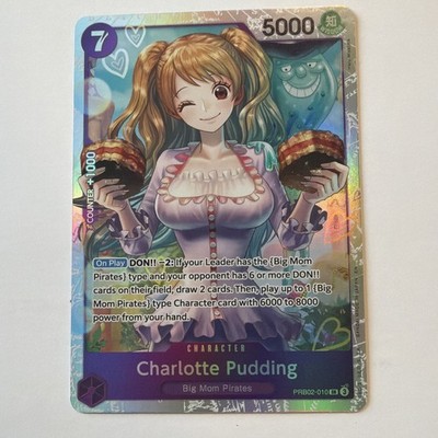 Charlotte Pudding PRB02-010 SR One Piece TCG Card The Best 2 - Vol 2 Foil | eBay