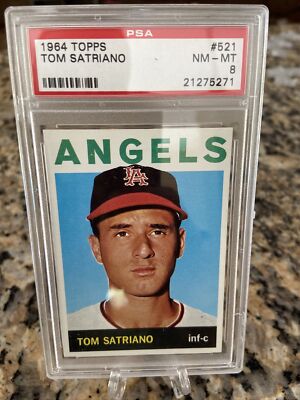 1964 Topps Tom Satriano #521 PSA 8 | eBay