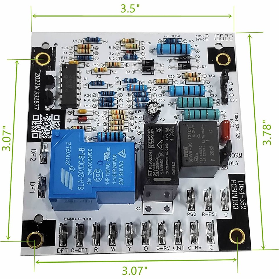 PCBDM133 PCBDM133S - For Goodman Amana Janitrol Heat Pump Defrost ...