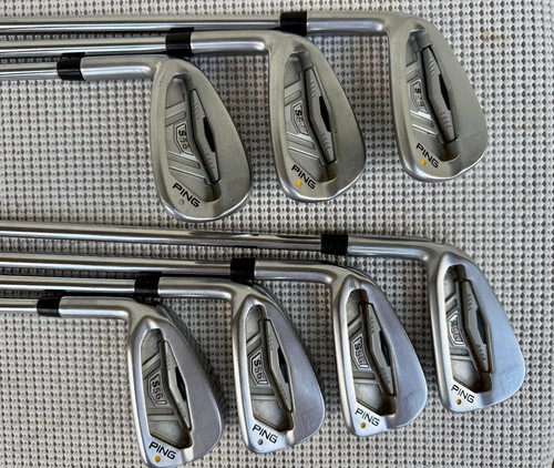 LH Ping S56 Iron Set 4-P Yellow Dot Dynamic Gold S300 +1/2" Matching ...