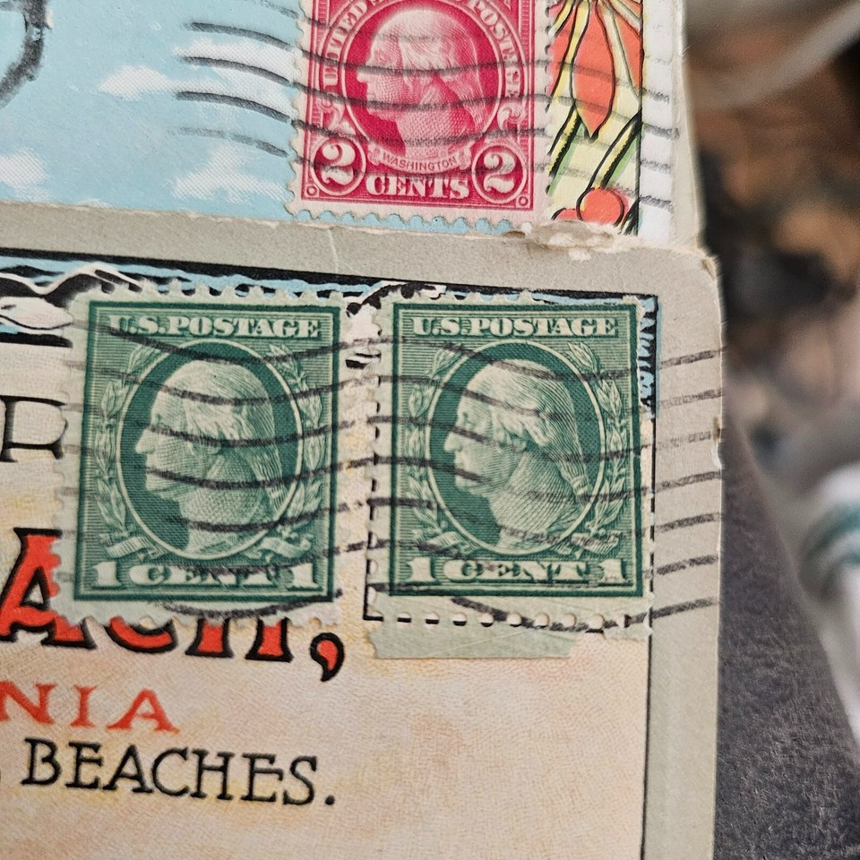 Absolutely Beautiful George Washington 1 cent stamp Very fine condition ...