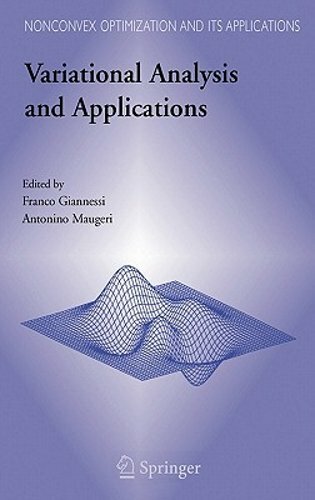 Variational Analysis and Applications by Franco Giannessi: New ...