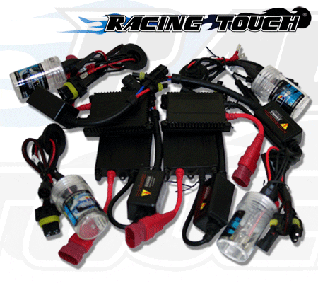 2 Set Xenon HID Conversion Kit Slim 55W 3000K H11 & 9005 High Low Beam ...