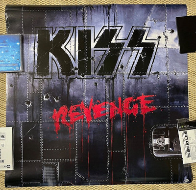 KISS REVENGE Promo Poster Official Promotional 1992 Mercury Records ...