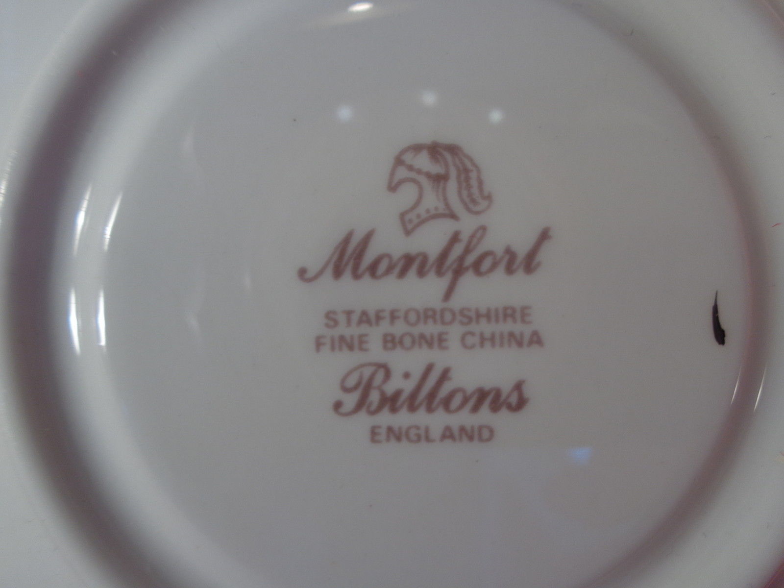 * Vintage BILTONS CHINA Two Tone Pastel Pink & Green Floral " MONTFORD ...