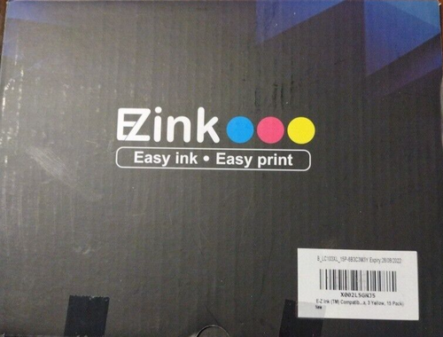 EZ Ink Cartridges 14 Pack Box - Black, Yellow, Magenta, Cyan Cartridge ...