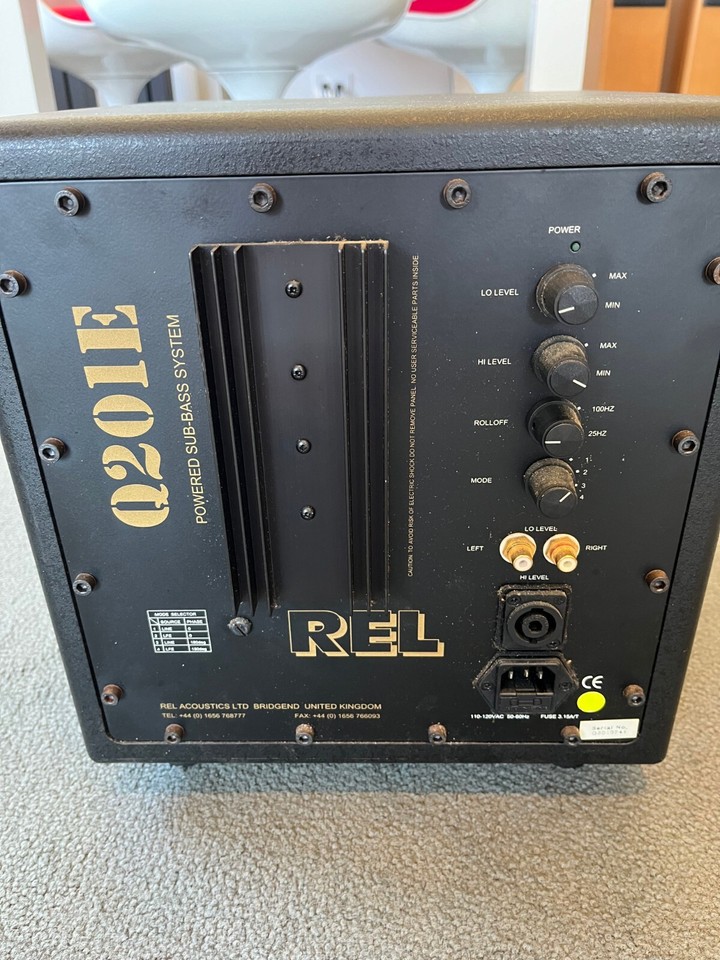 REL Q-201E Subwoofer (orig. $1595) READ | eBay
