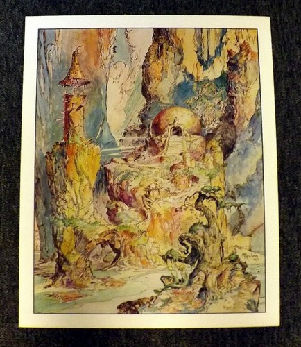 Mike Michael Kaluta 1974 Mermaids Fantasy Ancient City RARE Art Print ...