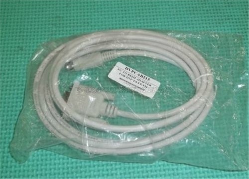 New 1Pcs DVPCAB215 Programming Interface RS232 Cable Omron Plc Plc ...