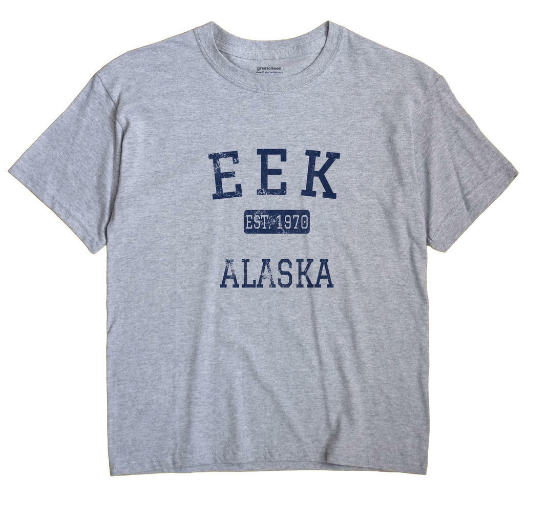 Eek Alaska AK T-Shirt EST | eBay