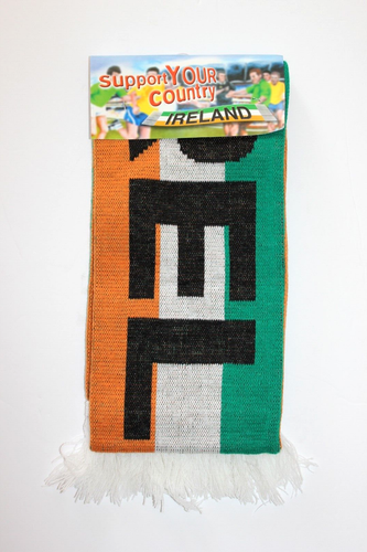 NWT Ireland Spellout Scarf Tri Color Support Your Country Allied ...