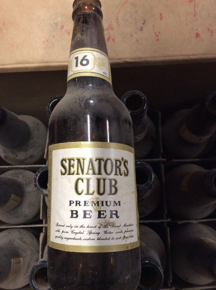 Senator’s Club Beer Full Case of Empty 16oz Bottles vintage rare!! with ...