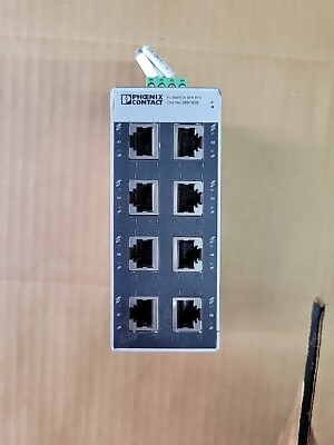 Phoenix Contact 8 Port Ethernet Switch 2891929 FL SWITCH SFN 8TX | eBay