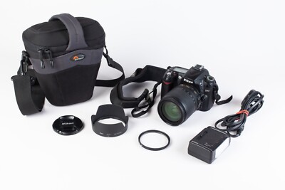 Nikon D90 12.3MP Digital SLR + AF-S DX 18-105mm Lens. Low 5800 Shutter ...