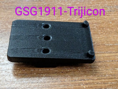 Red Dot Sight mount plate for GSG 1911 CA fits RMR Trijicon footprint ...