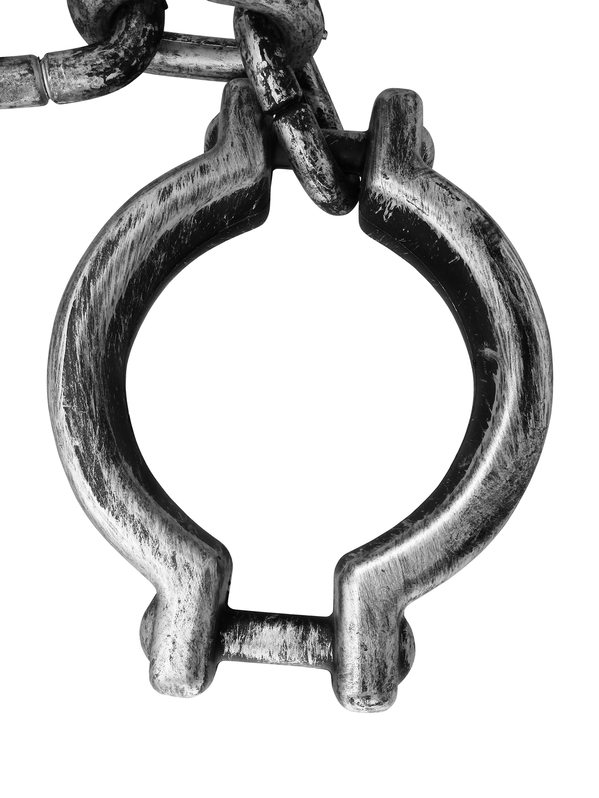 Plastic Prisoner Wrist Shackles Chain Handcuffs Cosplay Costume ...