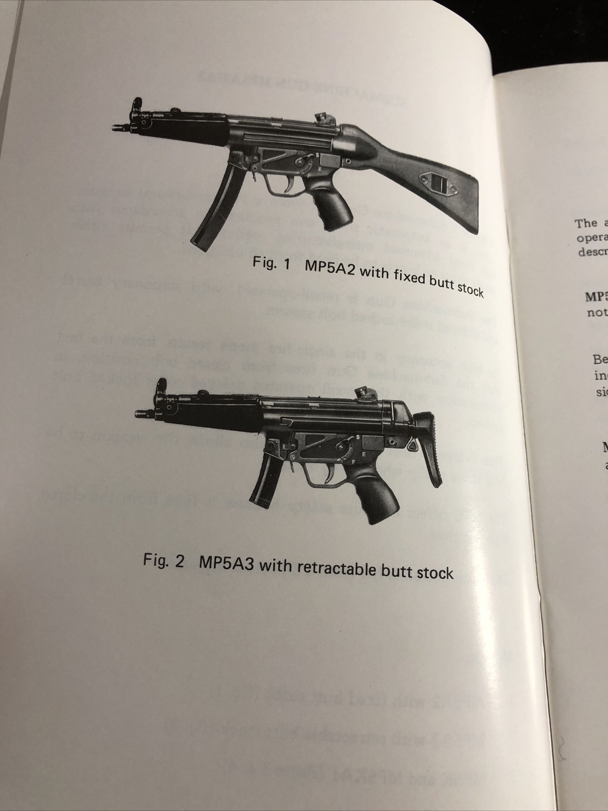 Technical Manual For Submachine Gun MP5A2/A3 | eBay