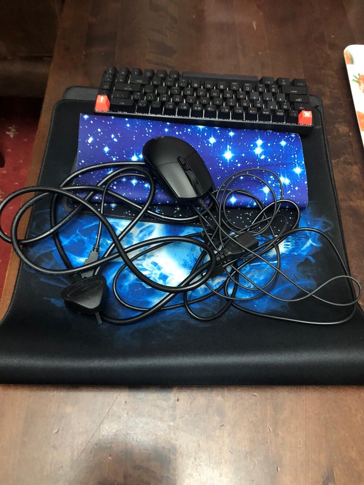 Portable RGB Gaming Magic Refiner MK14 Mechanical Keyboard USB 68 Keys ...