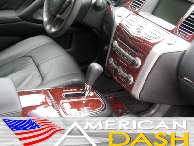 2012 2013 2014 INTERIOR BURL WOOD DASH TRIM KIT SET FOR NISSAN MURANO S ...