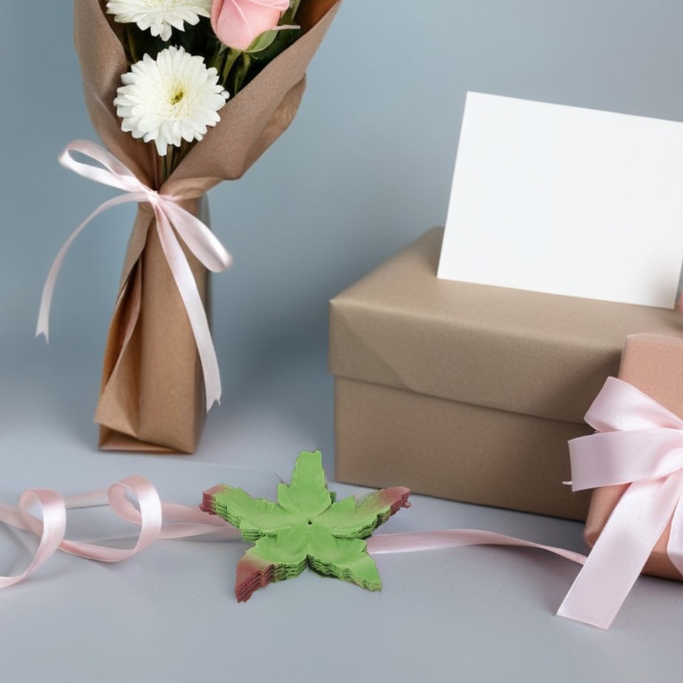 150 Pcs Artificial Leaves for Decoration Flowers Materials DIY Sepals ...