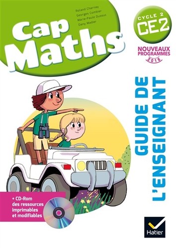 Cap Maths CE2 ed. 2016 - Guide de l'enseignant + CD Rom, Roland Charnay, M | eBay