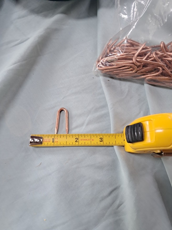 copper coated staples. Wire fastener | eBay