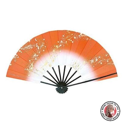 NEW Dance fan "Ai" 1201 Flowing water Blurred 9.5cm Black lacquered bone | eBay