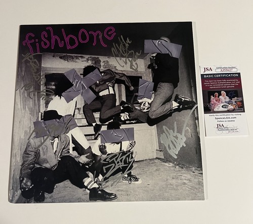 FISHBONE SIGNED SELF TITLED EP 2023 VINYL RECORD ANGELO MOORE +4 JSA ...