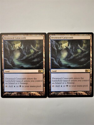 MTG - Drowned Catacomb x2 - M13 - LP | eBay