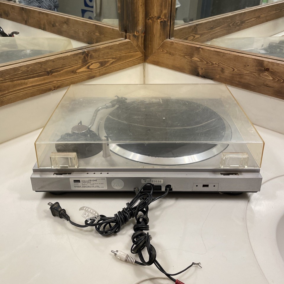 Sansui FR-D45 Computerized Fully Automatic Direct Drive Turntable | eBay