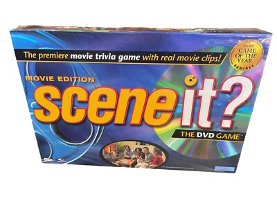 SCENE IT? THE DVD GAME MOVIE EDITION BOARD GAME (COMPLETE) (NEW) | eBay