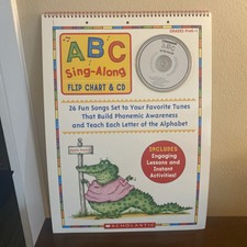 Scholastic Circle Time Sing Along Flip Chart With CD Grades Prek-1 26 ...