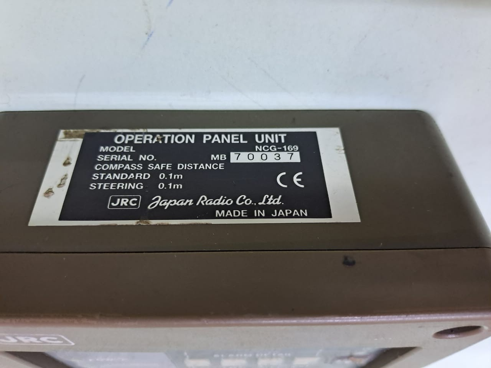 JRC NCG-169 VDR Operation Panel Unit CCK-935 0PB H-7PCJD0220B | eBay