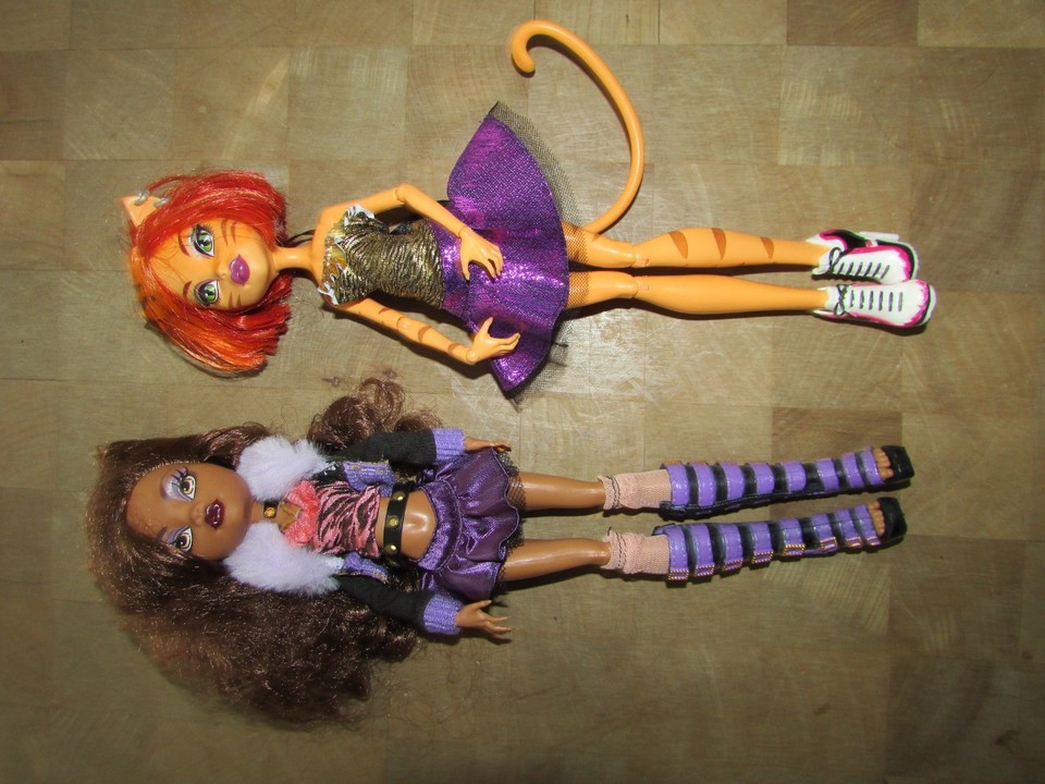 Monster high Doll 12 pcs. CLAWDEEN DUECE OPERETTA SPECTRA CLEO DE NILE ...