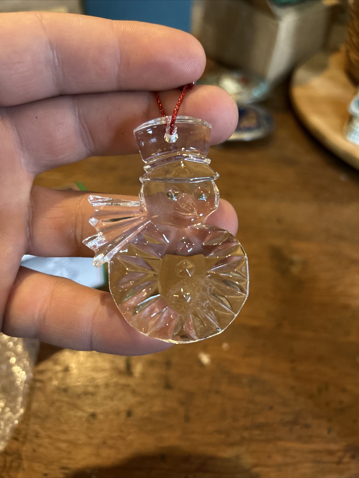 VTG West Germany Gorham Full Lead Crystal Snowman Christmas Holiday ...