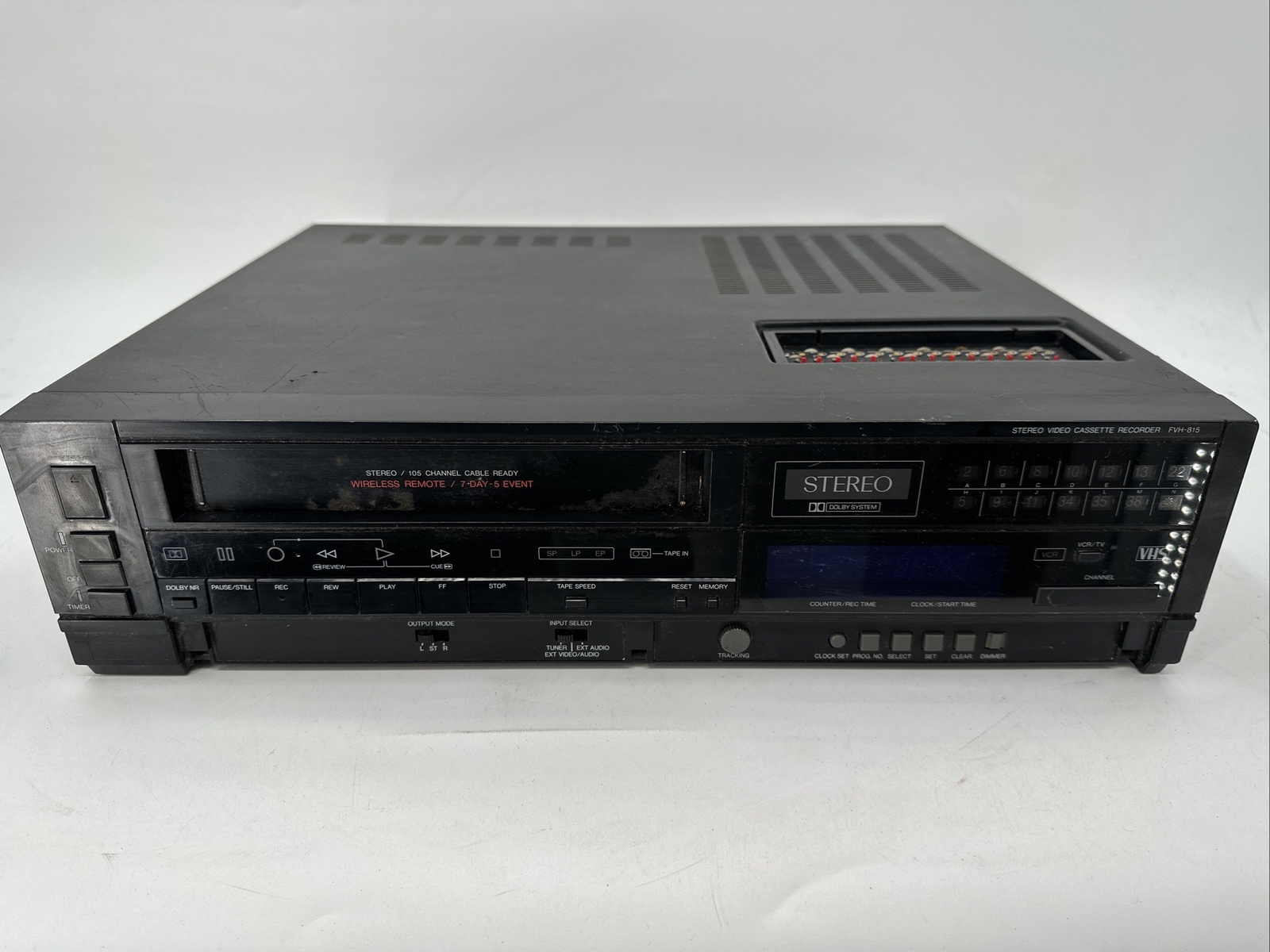 Fisher FVH-815 Video Cassette Recorder with Remote AS-IS EB-13041 | eBay