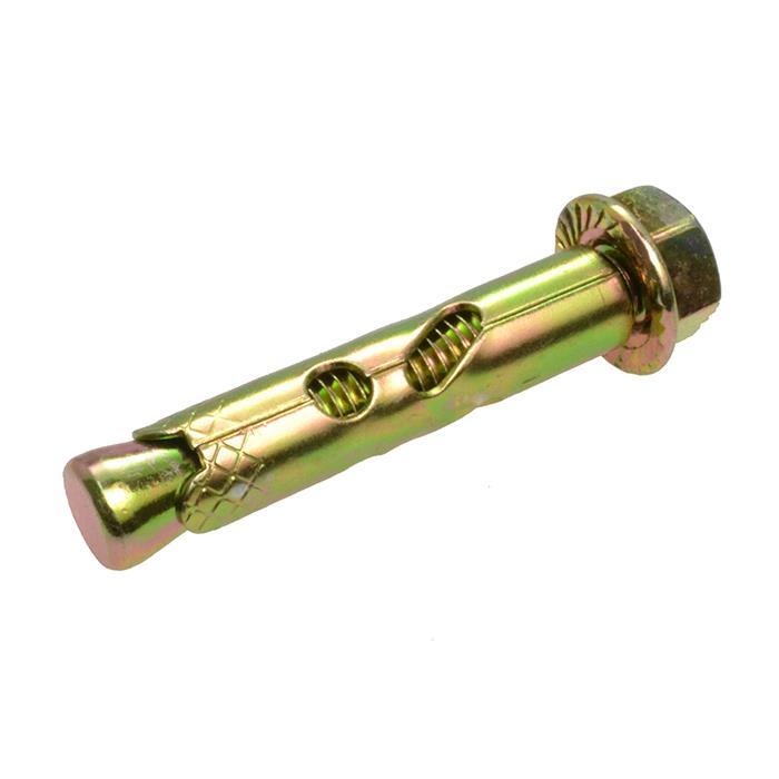 Qty 30 Hex Sleeve Anchor 8mm x 85mm Zinc Yellow M6 Thread Concrete ...